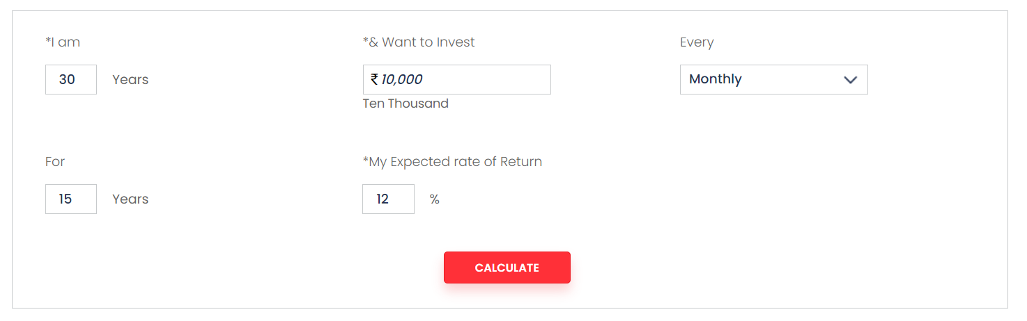 Investment Calculator: Estimate Your Returns For Free | HDFC Life