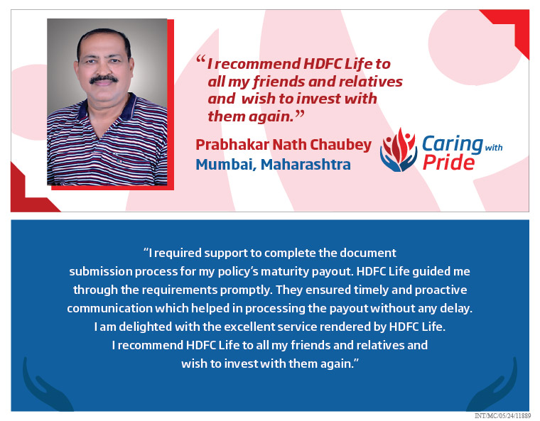 Customer Service Testimonials - HDFC Life