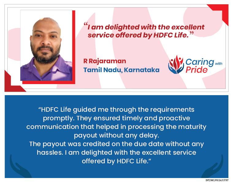 Customer Service Testimonials - HDFC Life